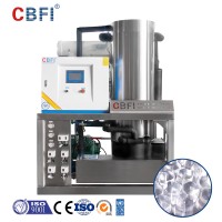 Quality 5 Tons Big Capacity Commercial Ice Tube Machine R507 Sturdy Frame for sale