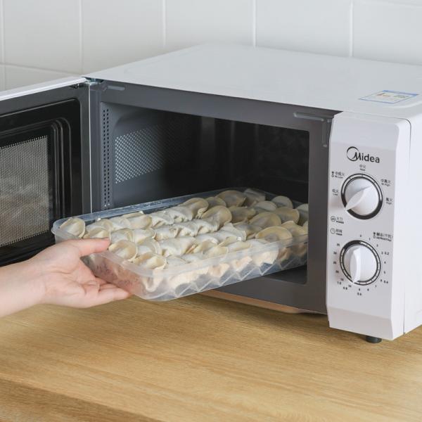 Quality Refrigerator Plastic FDA Dumpling Storage Box With Lid for sale
