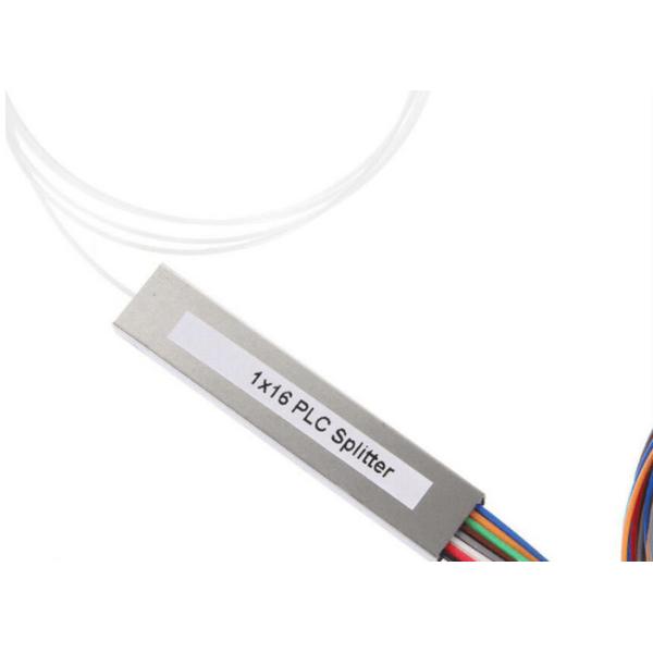 Quality 1.5m Fiber Optic PLC Splitter , Optical Cord Splitter Without Connector for sale