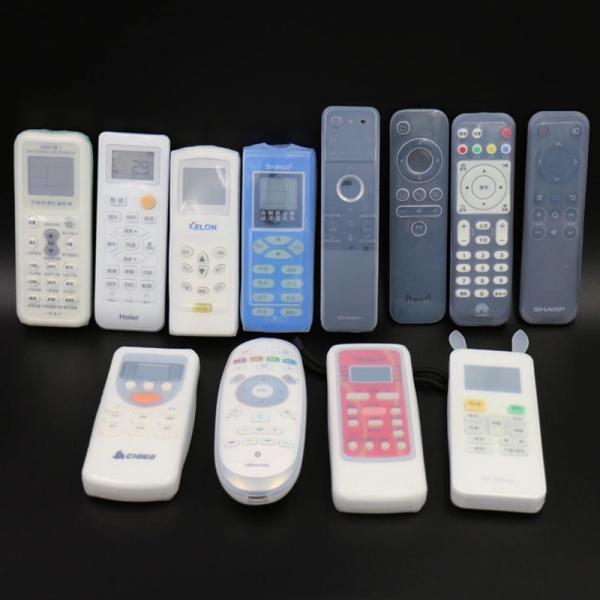 Quality Various Style Clear TV Remote Air Conditioner Remote Controller Silicone for sale