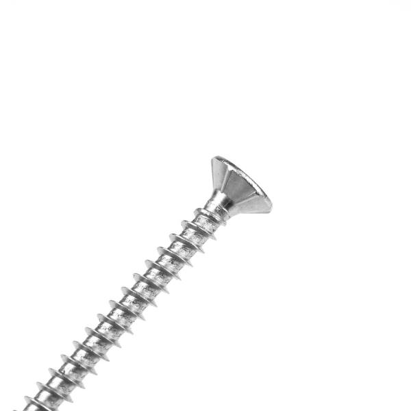 Quality Customized Flat Head Double Countersunk Chipboard Screws for Wood Deck Plain for sale
