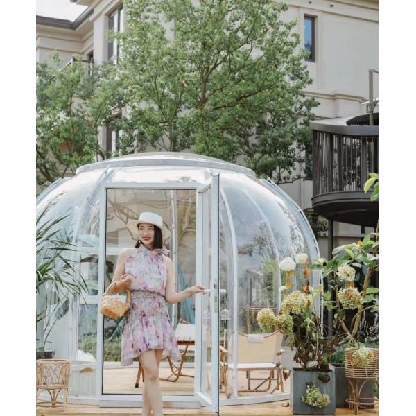 Quality Maintenance Free 3m Restaurant Outdoor Clear Bubble Tents for sale