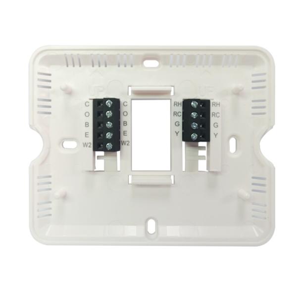 Quality 24 V LCD Electric Programmable Heat Pump Thermostat With Emergency Heat for sale