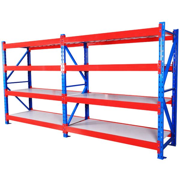 Quality Industrial Warehouse Storage Multi-Level Longspan Shelving Rack with Customized Depth for sale