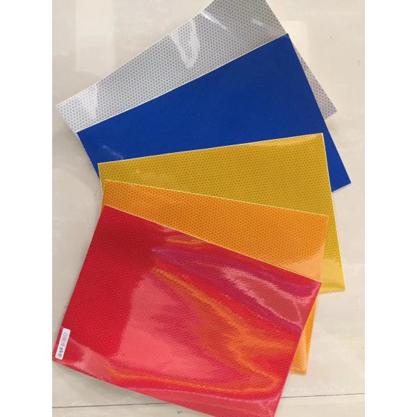 Quality Honeycomb Anti UV Printable Reflective Stickers For Traffic Signs for sale