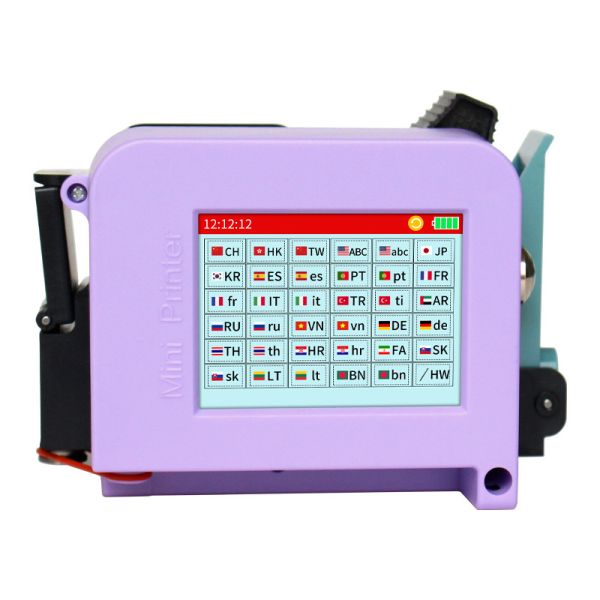 Quality Single Color Handheld Inkjet Printer for Mini Plastic Bottle Egg Bottle Body for sale