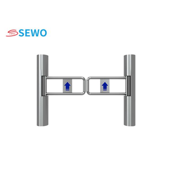 Quality Supermarket Swing Barrier Turnstile Gate Pedestrian Gate Access Control System for sale