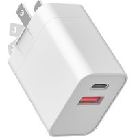 Quality USB A+C Wall Charger 2 Pack 20W Fast Charging Block For Apple Watch for sale