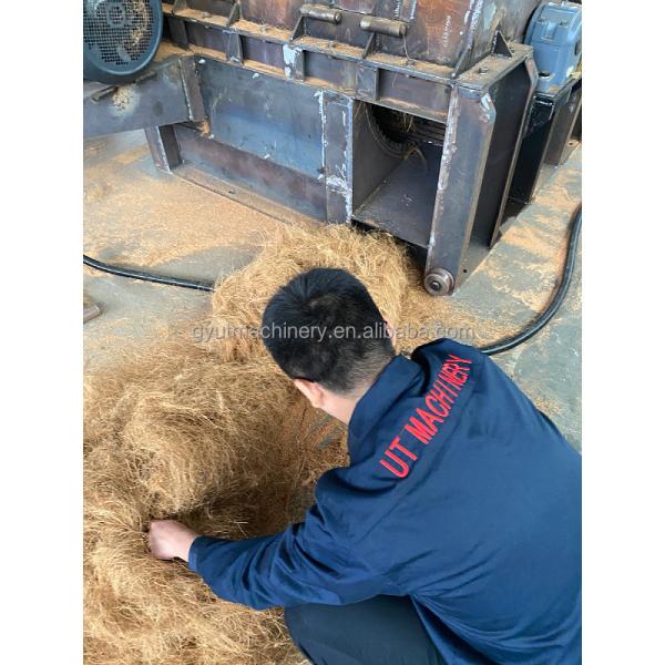 Quality First-class High Output 3-4 T Automatic Coconut De-fibering Machine Coir Fiber for sale