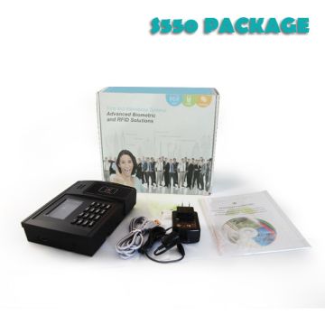 Quality Punch Card RFID Card Reader Time and Attendance Machine with TCP/IP and USB Port for sale