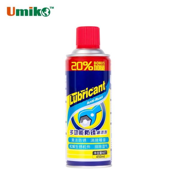 Quality 400ml Anti Rust Lubricant Spray For Car And Industrial Maintenance for sale