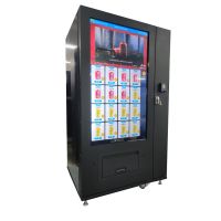 Quality Large Touchscreen  Vending Machine, 55 inch screen media vending machine, advertising vending machine, Micron for sale