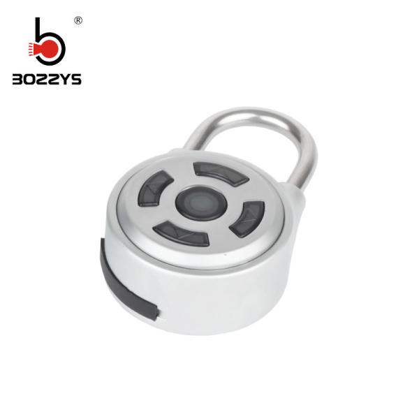 Quality OEM Acceptable Led Light Display Keyless Smart Bluetooth Pad Lock for sale