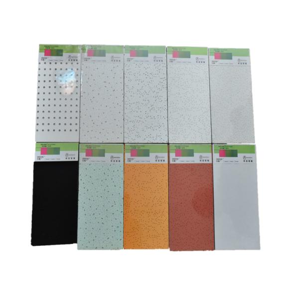 Quality Hotel Fireproof Mineral Fibre Acoustic Tile for Soundproofing Panels for sale