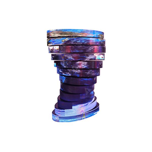 Quality 2.5 Mm Pixel Pitch Rotating Led Screen 1R1G1B Creative Video Wall for sale