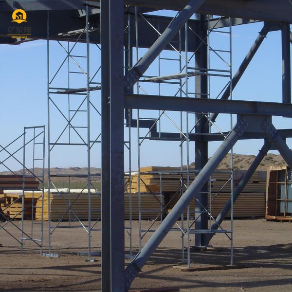 Quality Custom Steel Structure Workshop with Glass Wool Panels for sale