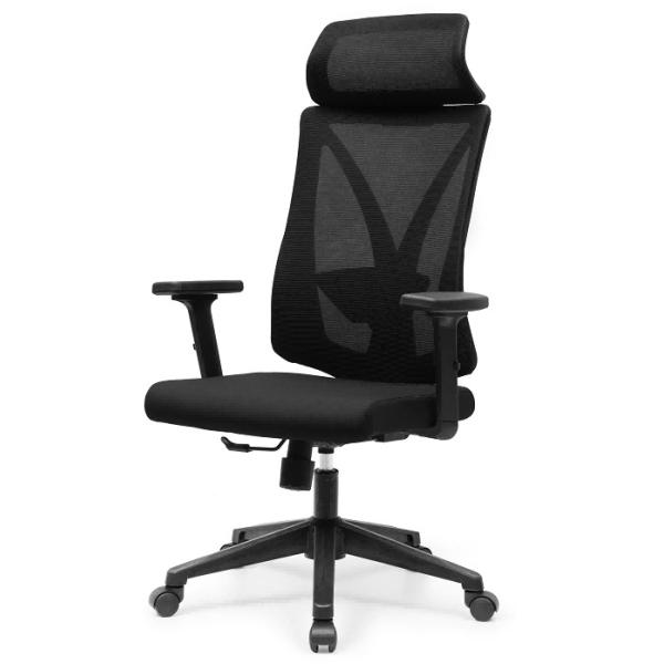 Quality 360 Swivel Dia60mm Office Ergonomic Chairs Woven Mesh Backrest for sale