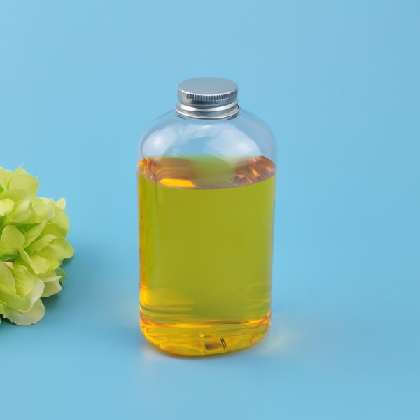 Quality Transparent 16oz Ova 0.5L Plastic Beverage Jar for sale