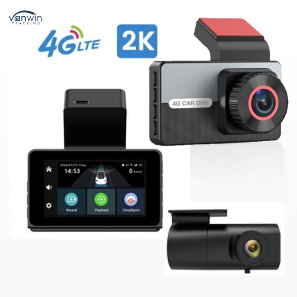 Quality 4G Smart Dash Cam 2K – Dual - Lens Car DVR with Live View via Phone, WDR Night Vision & Loop Recording for sale