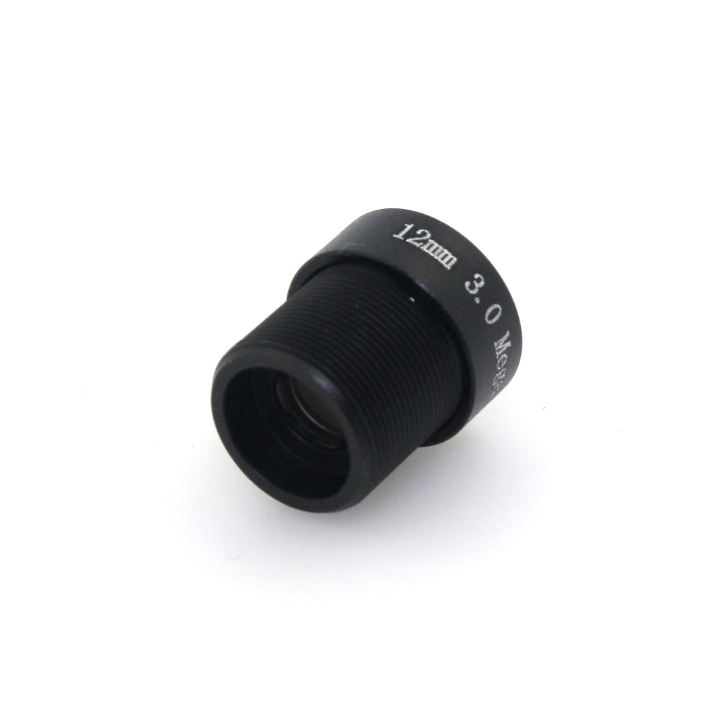 12mm Lens 3.0 MegaPixel 26.2 Degree MTV M12 x 0.5 Mount Infrared Night Vision Lens For CCTV Security Camera
