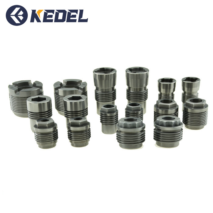 Quality Downhole Water Threaded Tungsten Carbide Nozzle with British/Metric Thread and for sale
