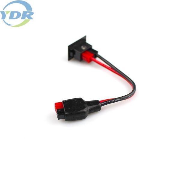 Quality 2Pin socket Battery Connector Cables , 14AWG Battery Wire Harness for sale