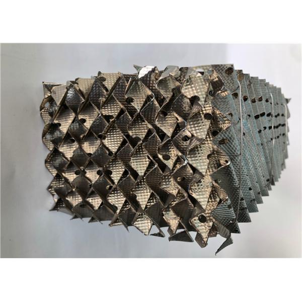 Quality Petrochemical Metal Structured Packing Corrugated Plate Large Flexibility for sale