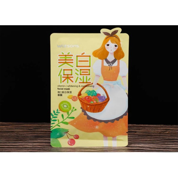 Quality Heat Seal Face Mask Packaging / 3 Side Seal Pouch Good Barrier Any Size Available for sale