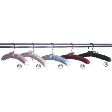Quality Satin Velvet Hotel Room Clothes Hangers for sale