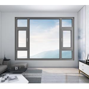 Quality Heat Resistant Aluminum Swing Window with Multi-point Locking System and Energy for sale