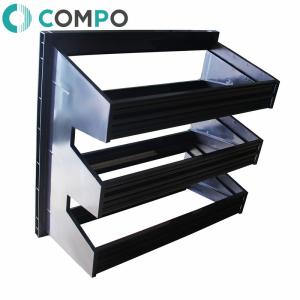 Quality V Bank Pocket Air Filter Accessories Plastic H10 Hepa Filter Frame With High Air for sale