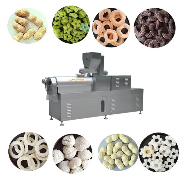 Quality 3000 KG Complete Corn Flour Puffed Snack Making Processing Machine Extruder for for sale