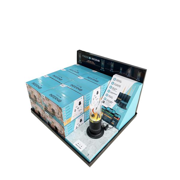 Quality Multifunctional Sturdy Corrugated Display Stands Renewable Durable for sale