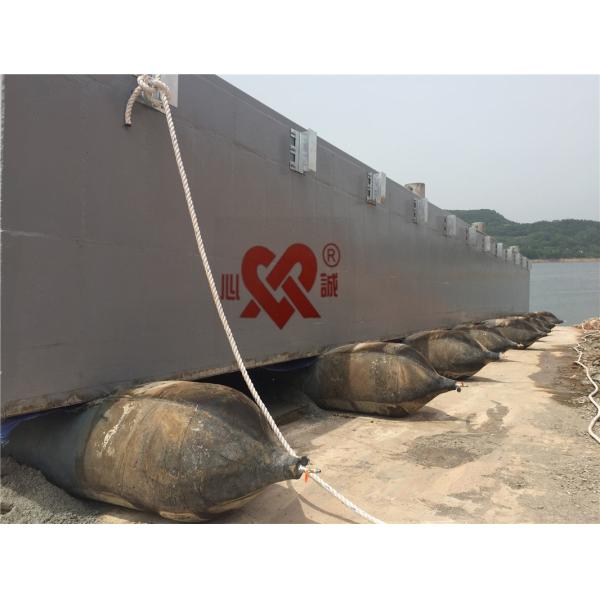 Quality Cylindrical Ship Launching Airbags , Safety Lifting Boat Recovery Airbags for sale