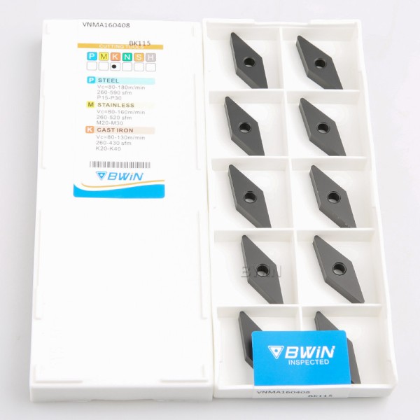 Quality Vnma 160412 Turning Carbide Inserts Cast Iron Carbide Lathe Inserts for sale