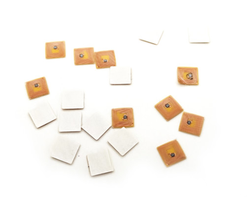 Quality 213 HF Micro Chip Passive Soft Mini Rfid Tag 5x5mm FPC Tag 10cm Read Range for sale