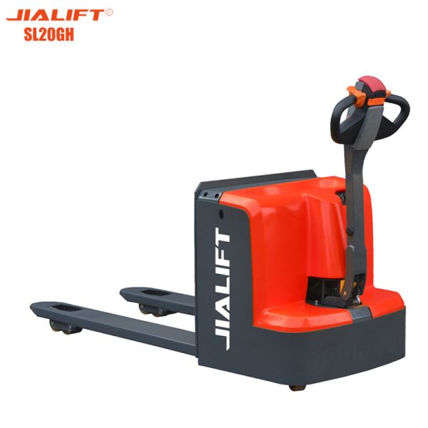 Quality Motorized Pallet Lifter 3 Tonne Electric Pallet Truck Rated Traction Weight 2000kgs for sale