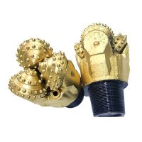 Quality High Axial Force Tricone Roller Bit , Hard Drill Bits Optimized Cutting for sale