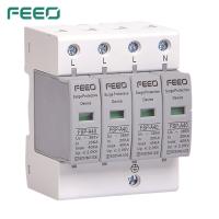 China FSP-A40 4 Pole Ac Power Surge Protector 420VAC With Indicator Window for sale