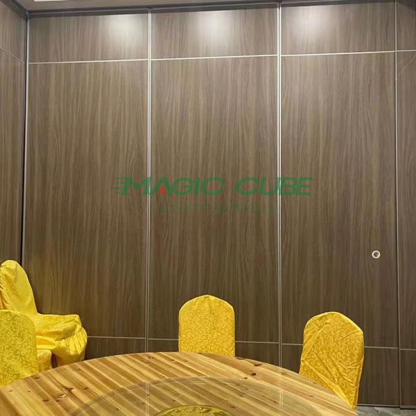 Quality Fireproof Metal Movable Partition Wall Leather Surface With Safe Material for sale