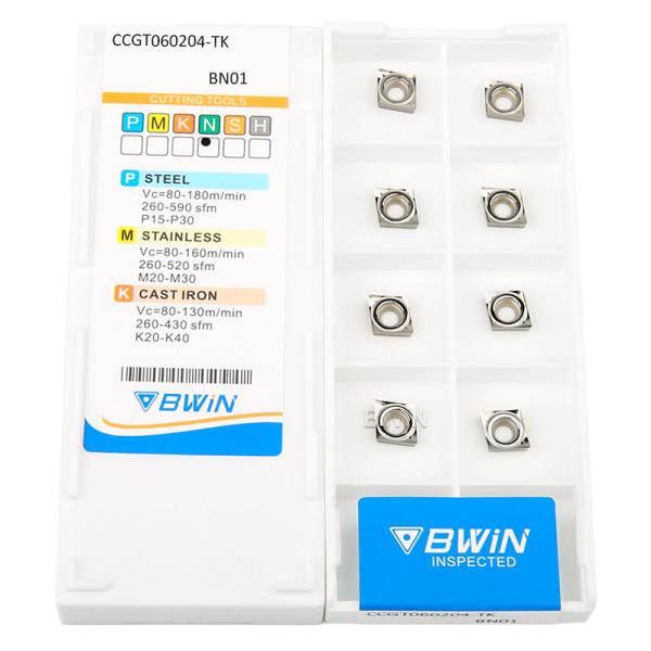 Quality Ccgt 060204 Tungsten Carbide Lathe Tool Inserts Aluminum for sale