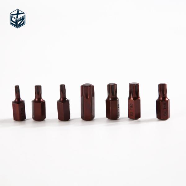 Quality Industrial Grade 40 Pieces Bits Set with Red S2 Material and Natural Finish for sale