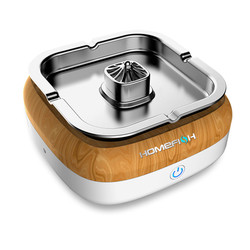 Quality Homefish Stainless Steel Electric Multifunctional Ashtray Air Purifier HEPA for sale