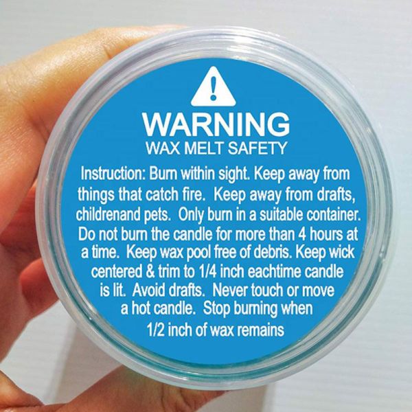 Quality Warning Attention PVC Label Sticker For Shipping Transportation for sale