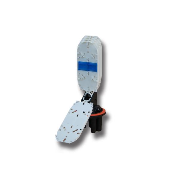 Quality pp 48 core 5 port Fiber Optic Splice Closure , Dome buffer storge for sale