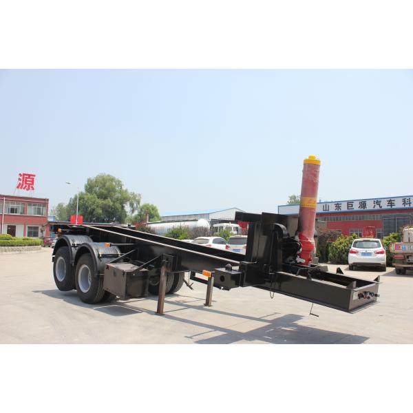 Quality 20ft Container Skeleton Dumping Semi Trailer 7700*2500*3070 mm Mechanical for sale