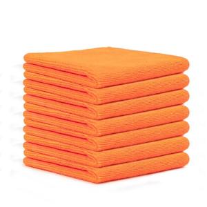 Quality Customized Plain Solid Color Microfiber Kitchen Cleaning Cloth in Various Sizes for sale