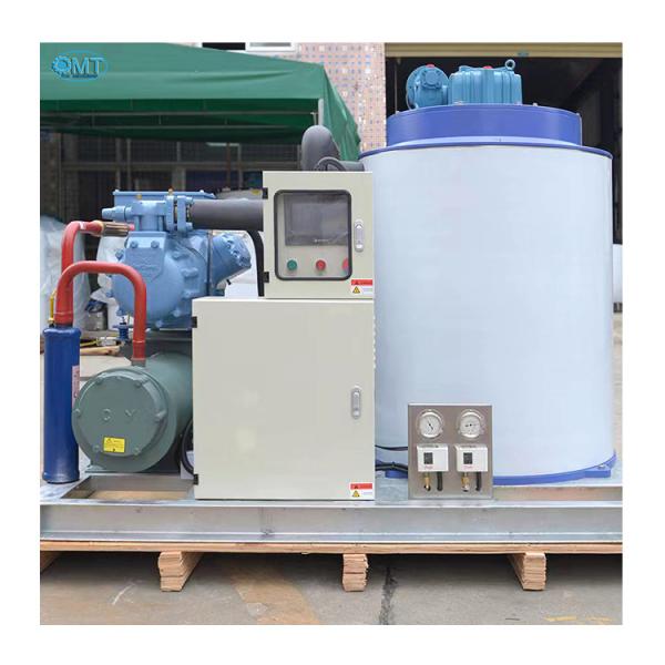 Quality Carbon Steel Freezing Surface Flake Ice Making Machine 1/2/3/5/10Ton for Fish Processing for sale