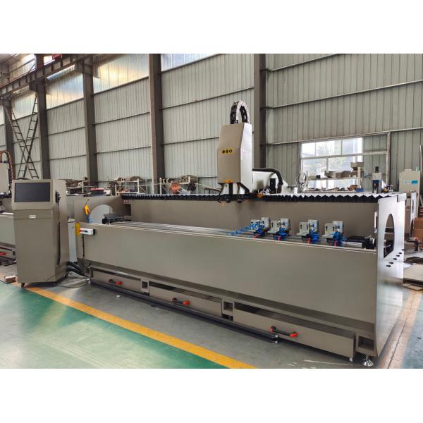 Quality 3200mm Aluminium Window Door Machine For CNC Drilling Milling Holes With ATC for sale