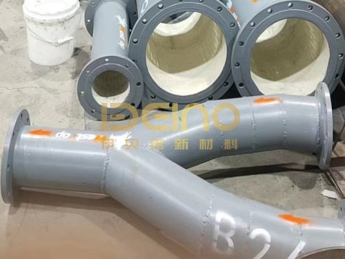 Ceramic lined Tube Elbow